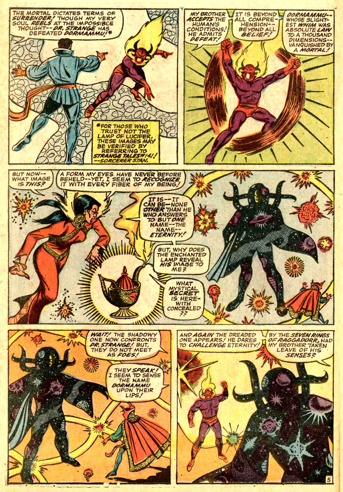 Dormammu vs Celestials - Battles - Comic Vine